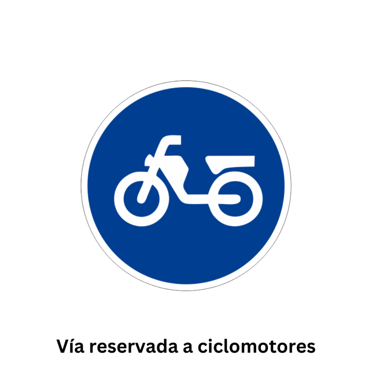 Tipos de Señales Ciclomotores, Bicicletas y Motocicletas